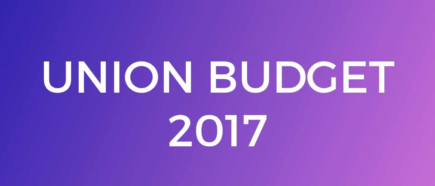 Highlights of Union Budget 2017-18 in GST - Enterslice