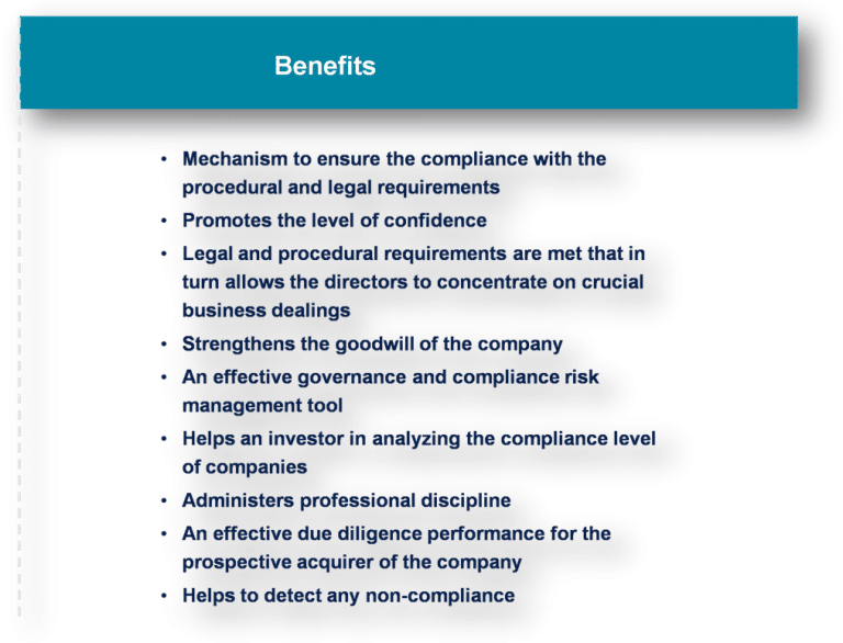 Secretarial Audit in India - Process & Benefits - Enterslice